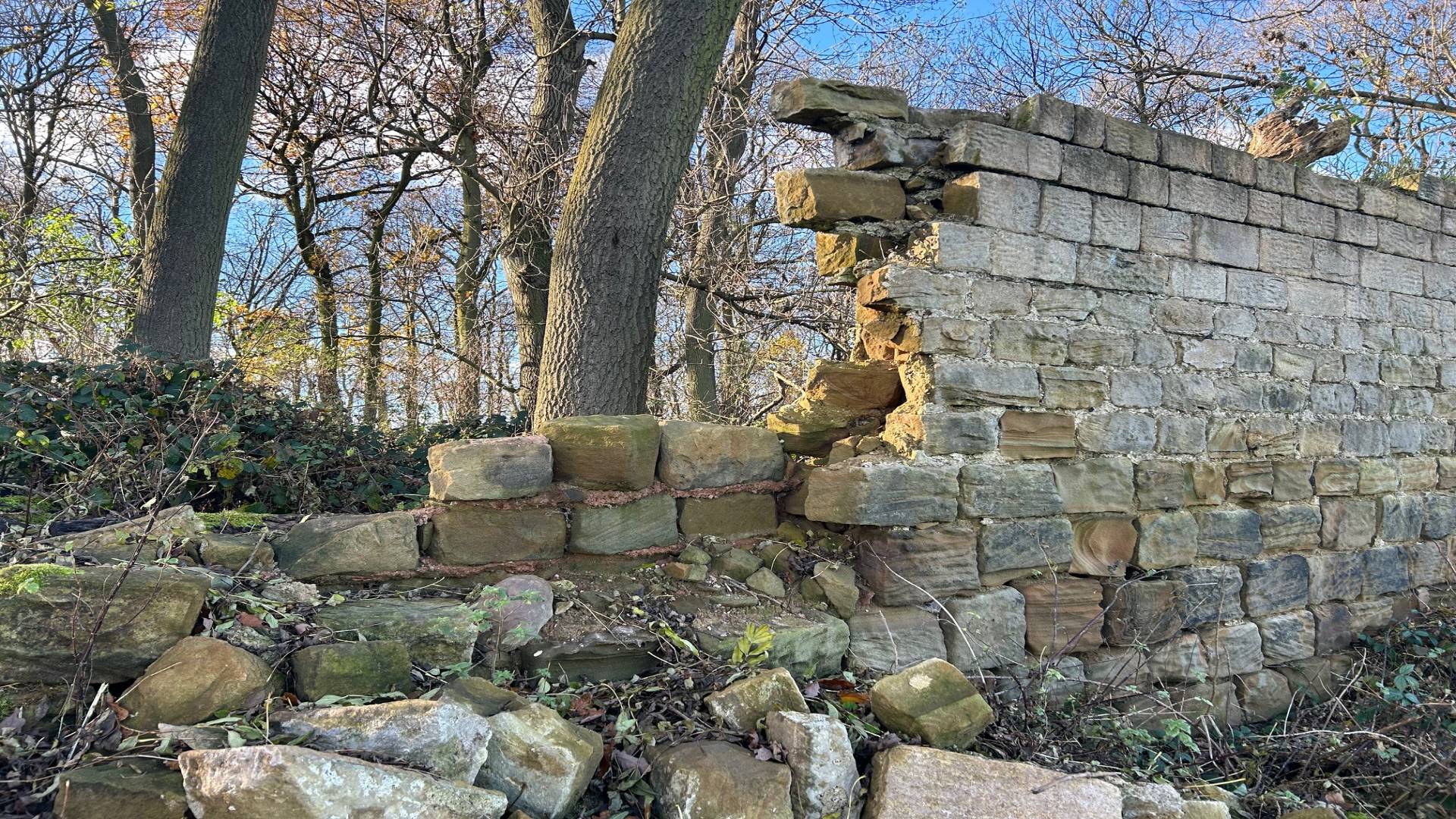 History Of Waterton's Wall | The Waterton Park Hotel