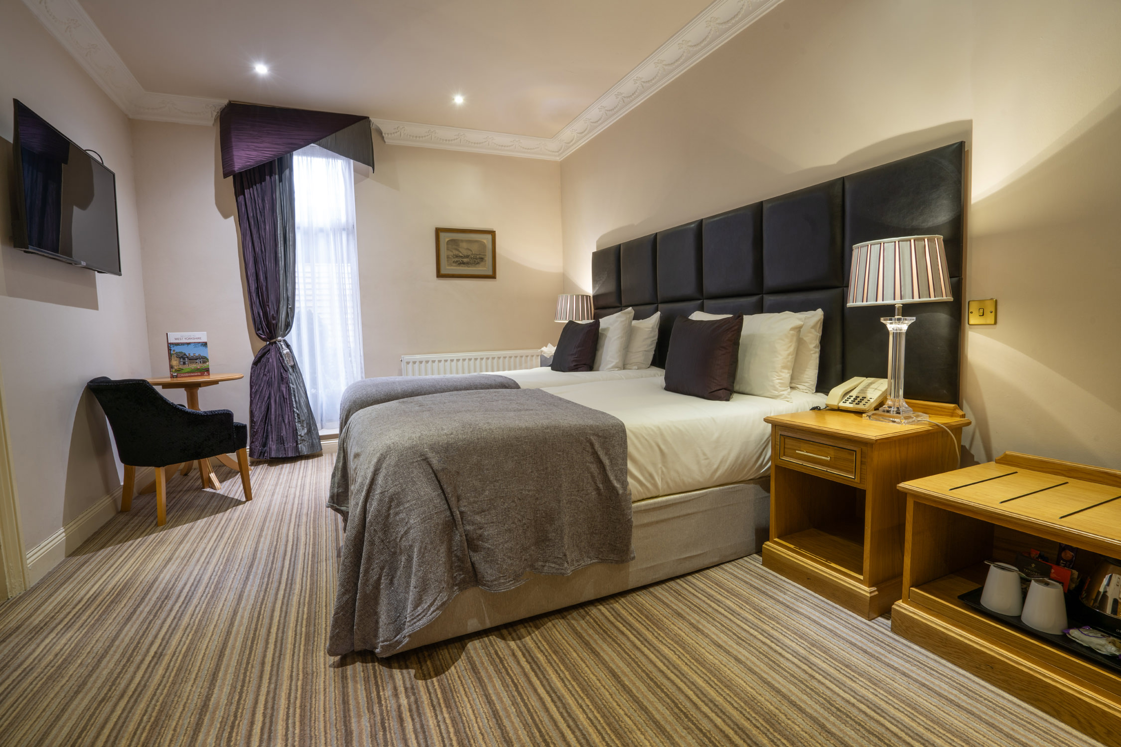 Double Twin Room | Spa Hotels Near Wakefield
